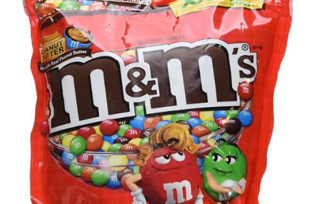 Les M&M's au beurre de cacahuète et autre bouffe qu'on a pas en France