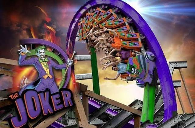 Le roller-coaster Joker, pour avoir le cœur qui faiblit façon asile d ...