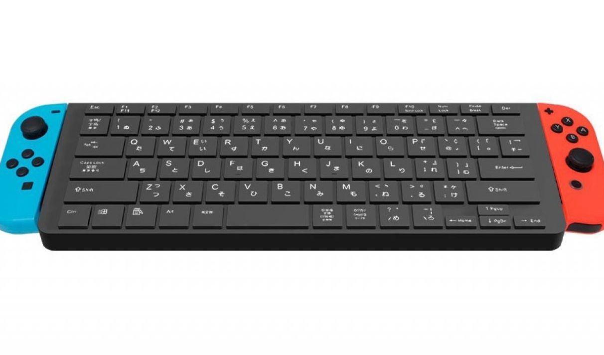 Ce clavier pour Joy-Con veut faciliter la communication sur Switch ...