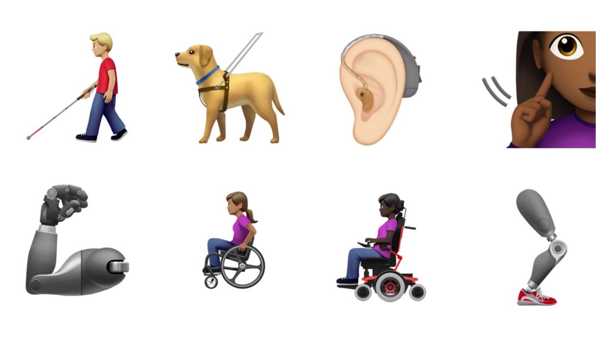 Diversité et représentation du handicap, le focus des prochains emojis ...