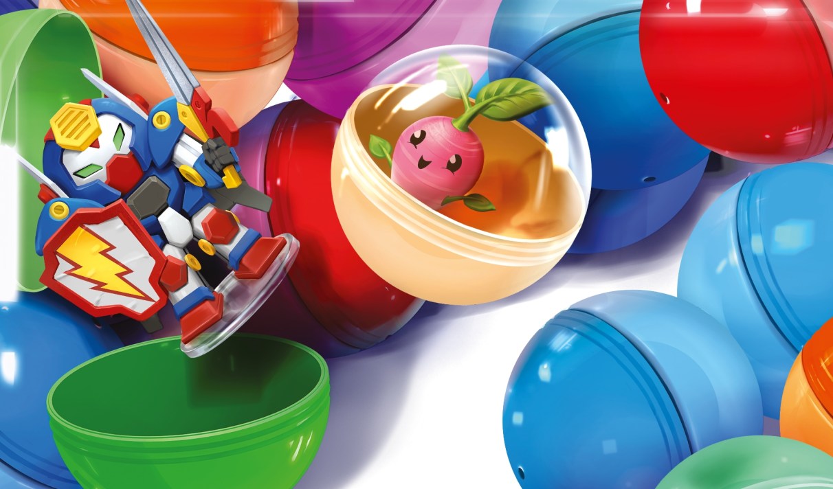 Le petit jeu de collection Gasha est idéal pour jouer avec des enfants ...